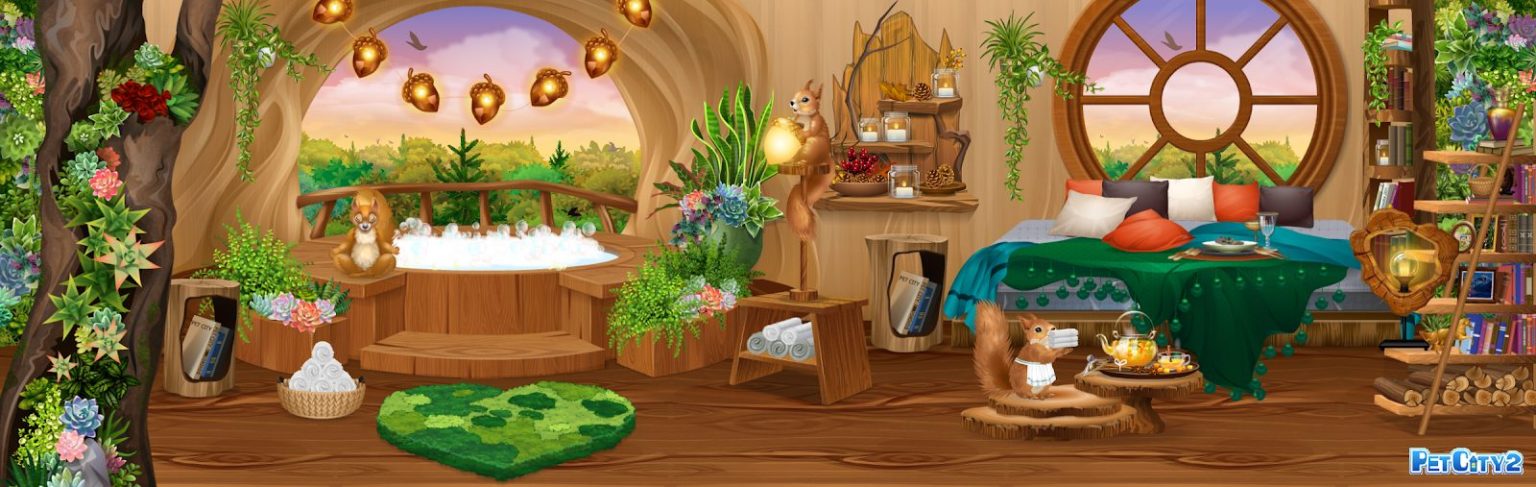 Squirrel Bed & Breakfast – Pet City 2 Game